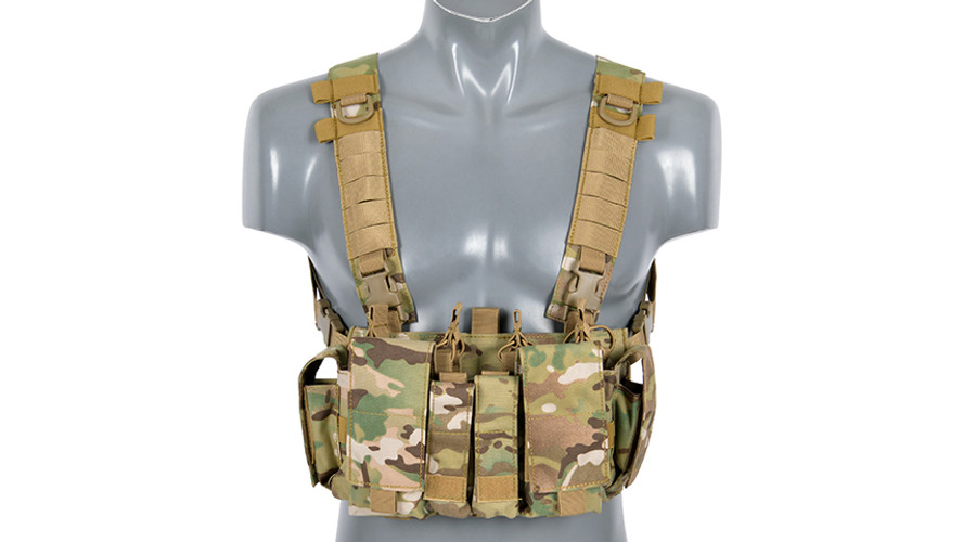 Patrol Chest Rig Taktikai Mellény M16/AK47/M14 Multicam