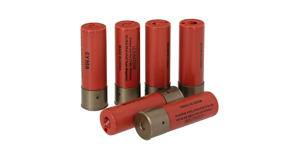 Airsoft shotgun shell, airsoft sörétes tár