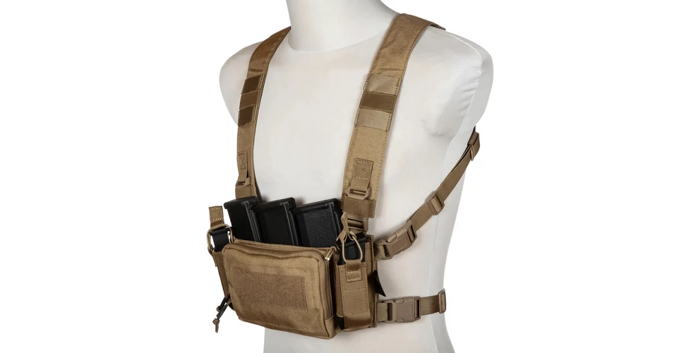 Micro Chest Rig MPC Coyote Brown airsoft mellény
